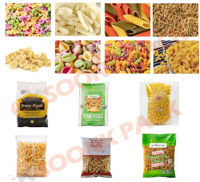 Pasta Form Fill Seal Vffs Machine Macaroni Pasta Packaging Machine ...
